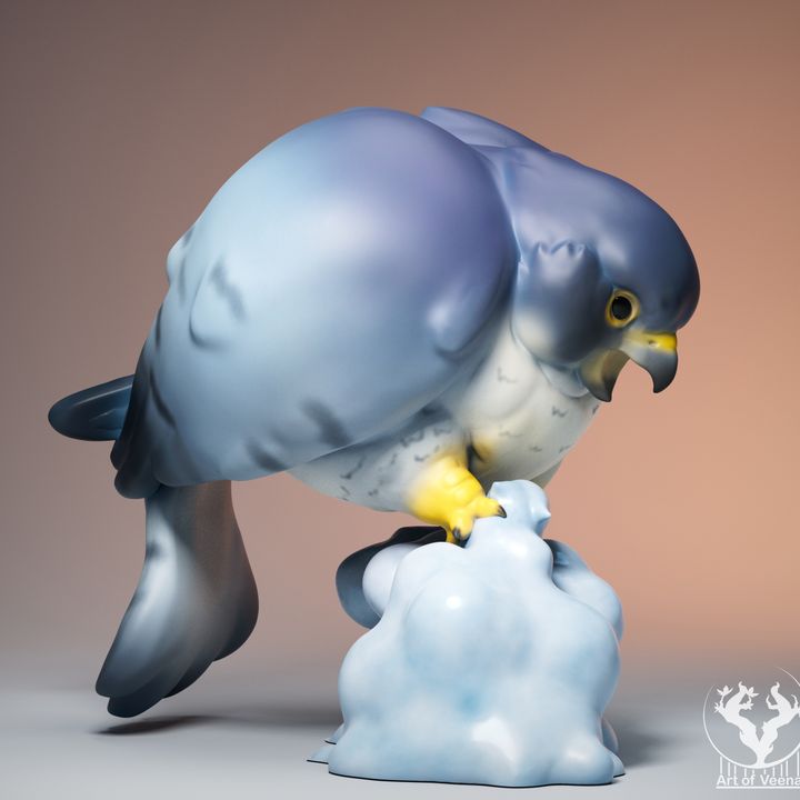 3D Printable Falcon by Art of V