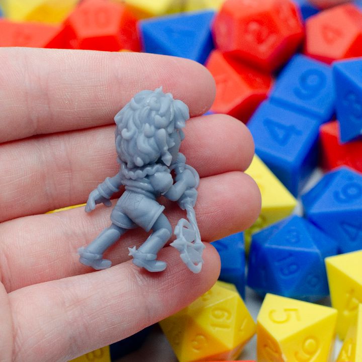 3D Printable Starblade Bard by Found Family Adventurecrafts