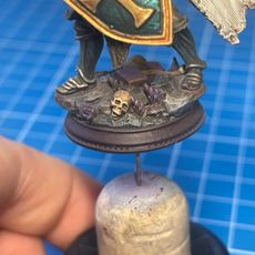 3D Printable Cursed Paladin of Vengeance - Leopold the Undying by DM Stash