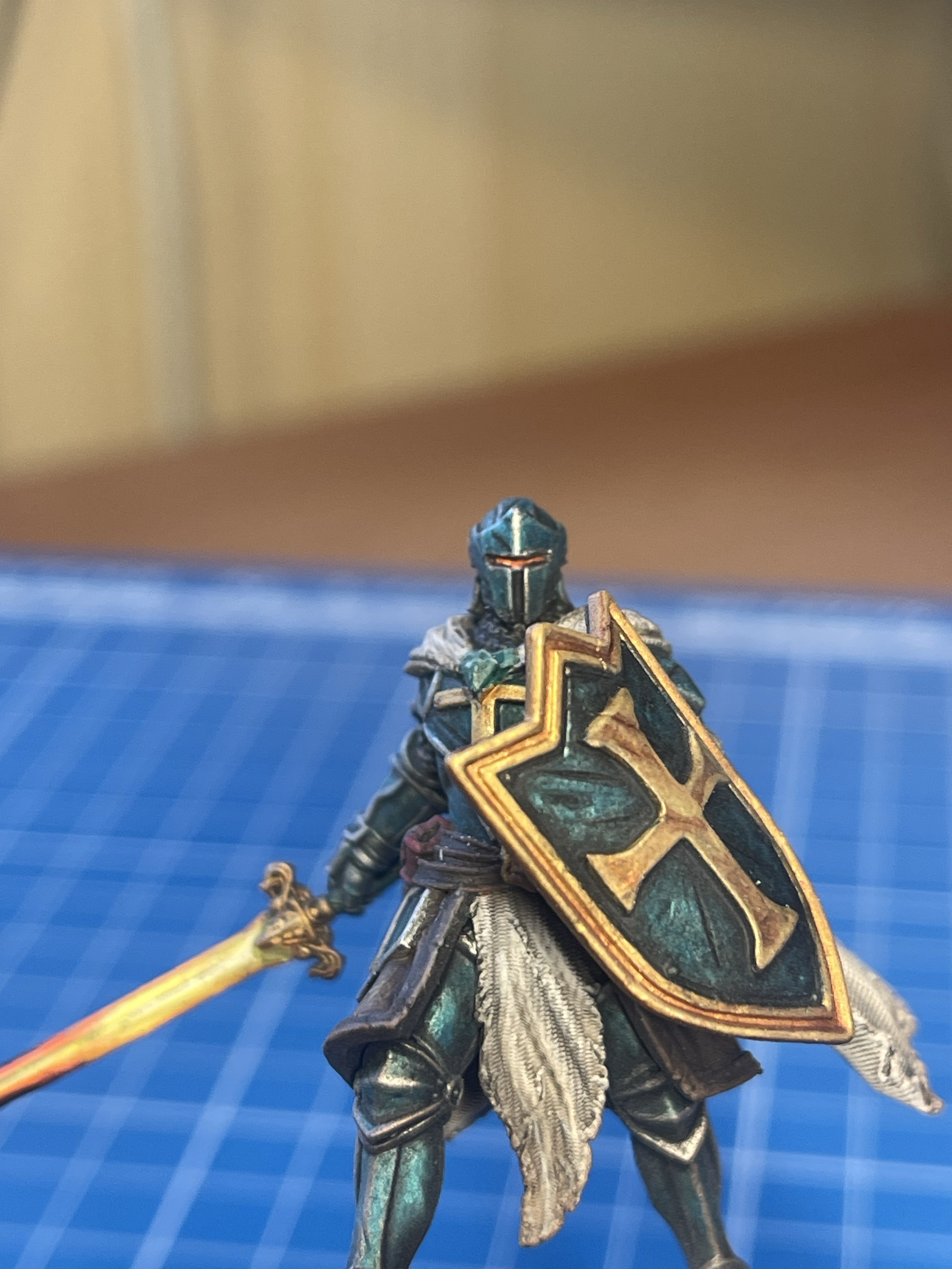 3D Printable Cursed Paladin of Vengeance - Leopold the Undying by DM Stash