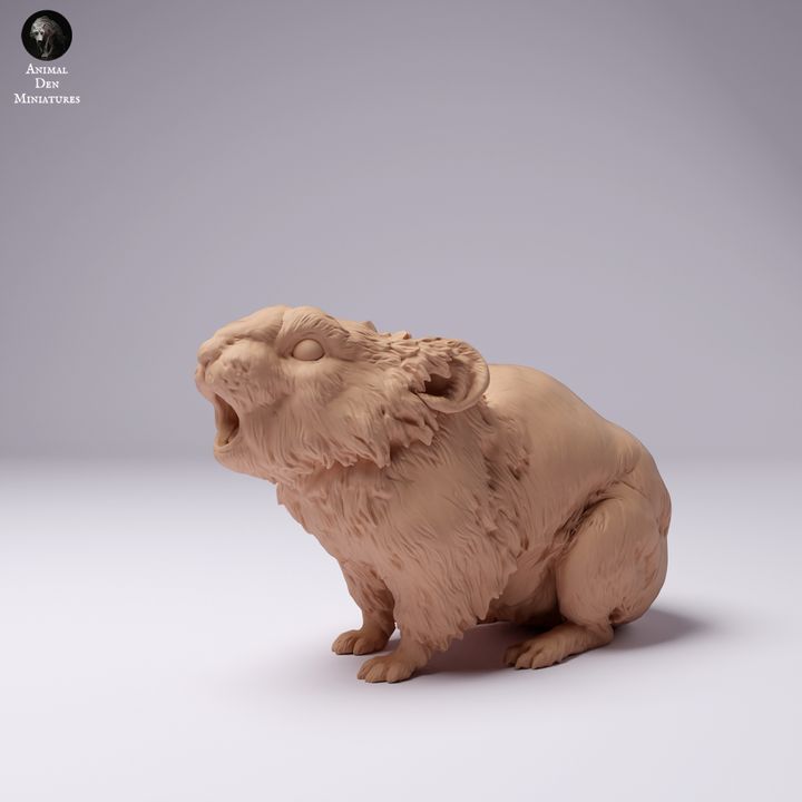3D Printable American Pika by Animal Den Miniatures