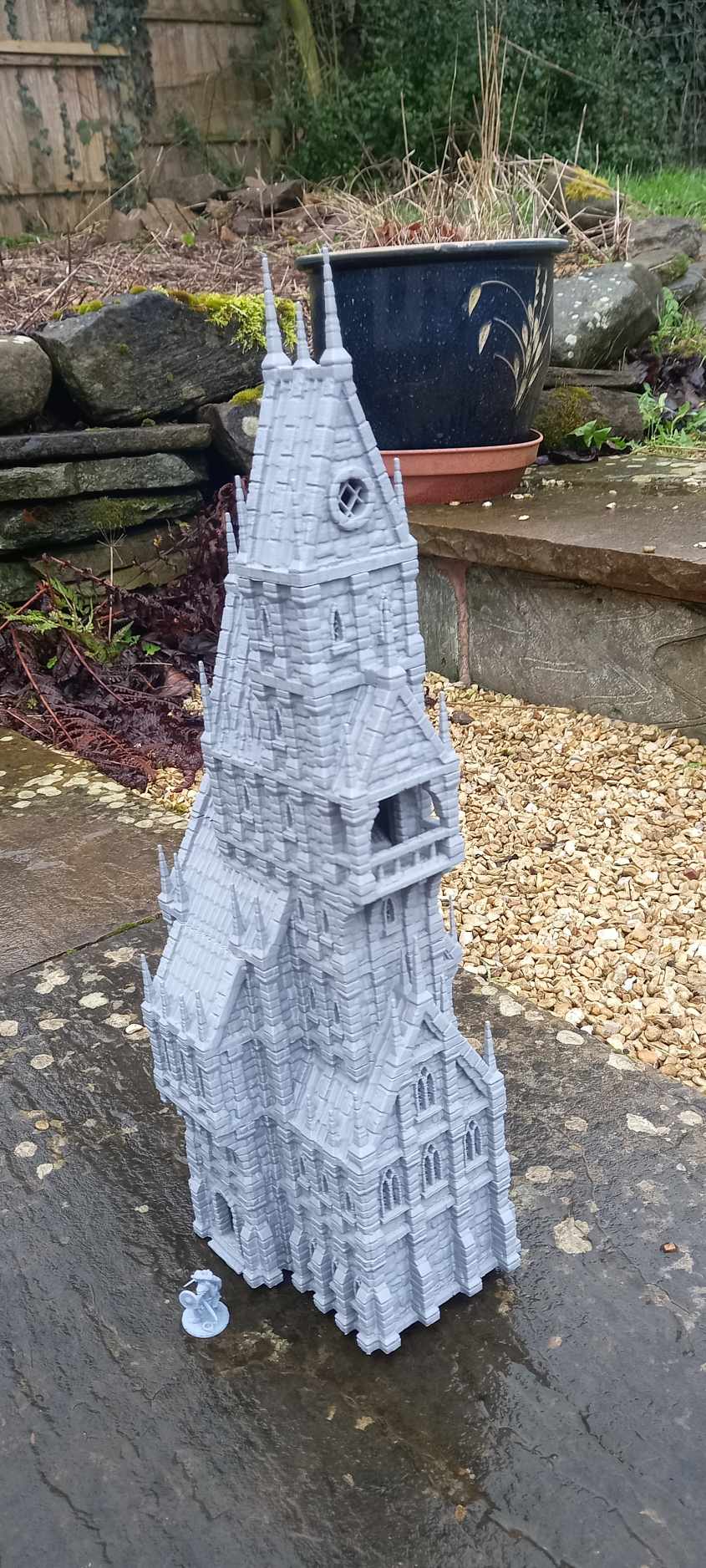 3D Printable Imperial Manor - Tabletop Terrain - 28 MM by MiniatureLand