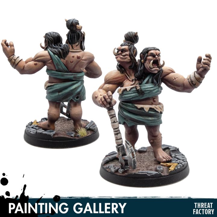 3D Printable ETTIN A by Threat Factory