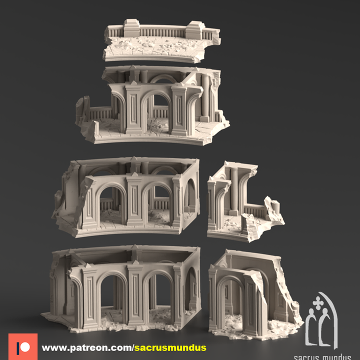 3D Printable Armoria. Remnants of Resistance by Sacrusmundus