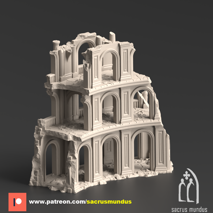 3D Printable Armoria. Remnants of Resistance by Sacrusmundus