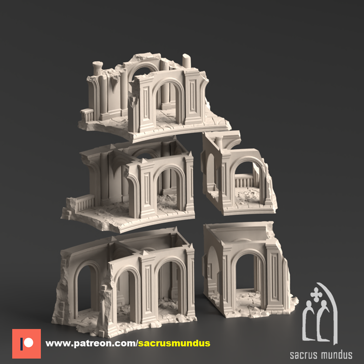 3D Printable Armoria. Remnants of Resistance by Sacrusmundus