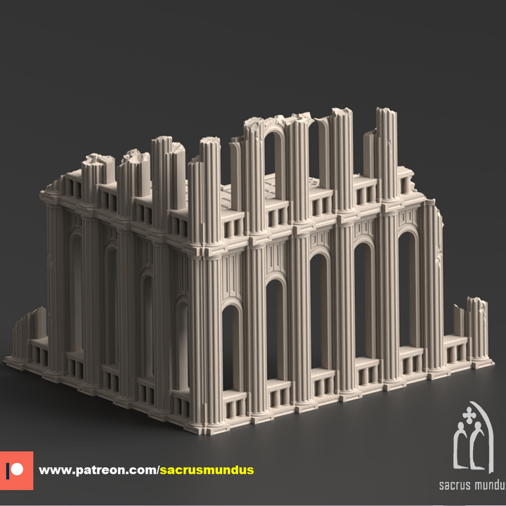 3D Printable Armoria. Remnants of Resistance by Sacrusmundus