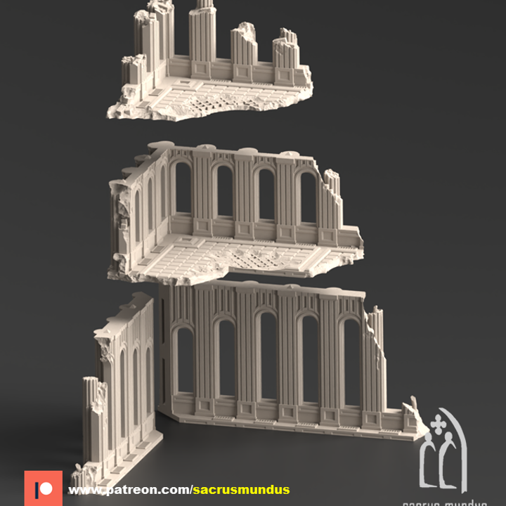 3D Printable Armoria. Remnants of Resistance by Sacrusmundus