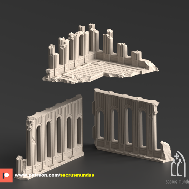 3D Printable Armoria. Remnants of Resistance by Sacrusmundus