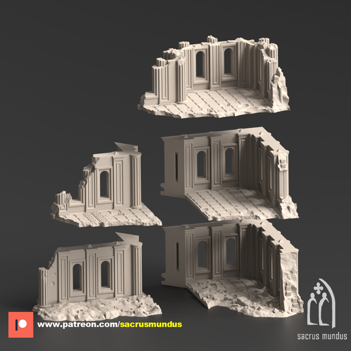 3D Printable Armoria. Remnants of Resistance by Sacrusmundus