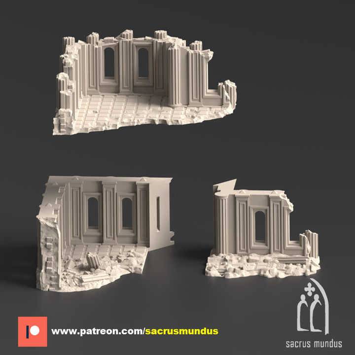 3D Printable Armoria. Remnants of Resistance by Sacrusmundus