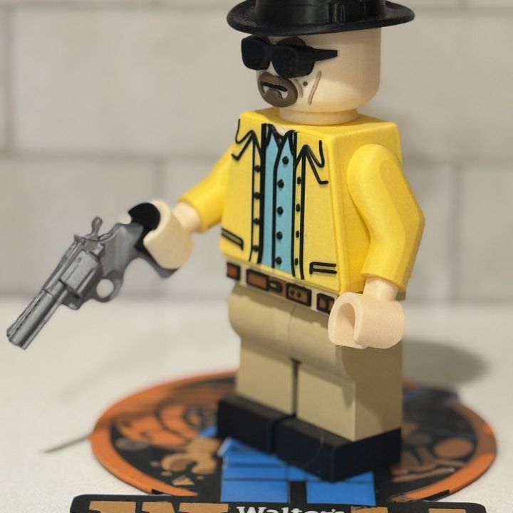 3D Printable Chemistry and Crime Bricks by Walter's World 3D