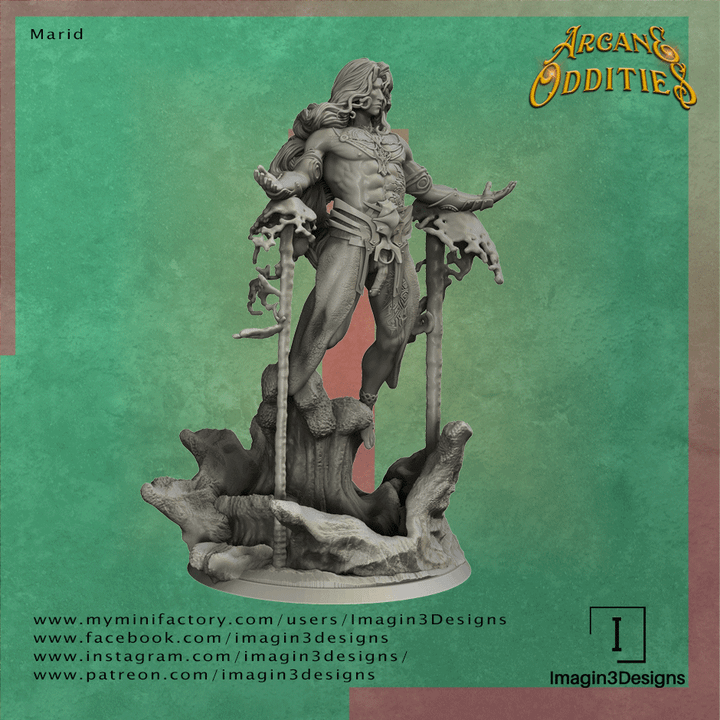 3D Printable Marid by Imagin3Designs