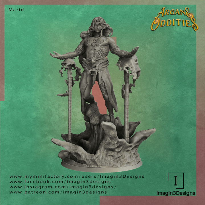 3D Printable Marid by Imagin3Designs