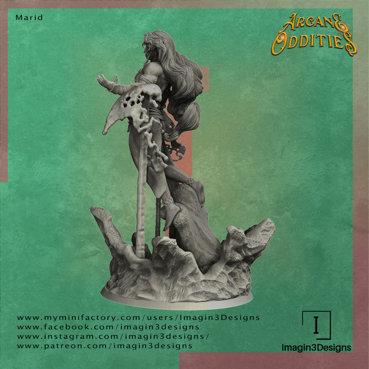 3D Printable Marid by Imagin3Designs