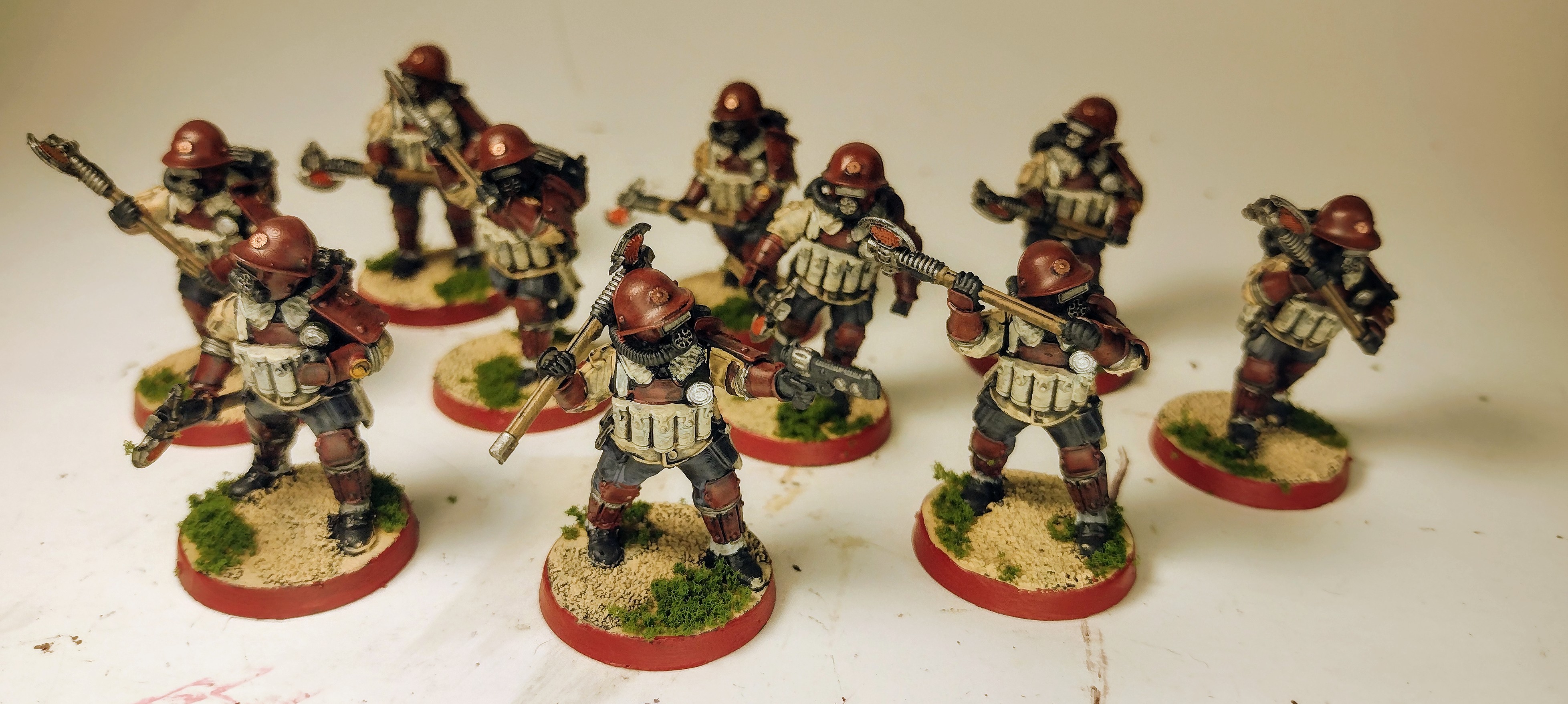 3D Printable Empire of Japan - Breaching Engineers by Golden Dragon Games