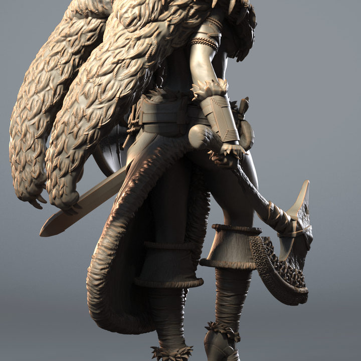 3D Printable ASTRID by BROKEN SWORD MINIATURES