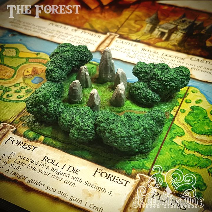 3D Printable The Forest by Leavon Archer