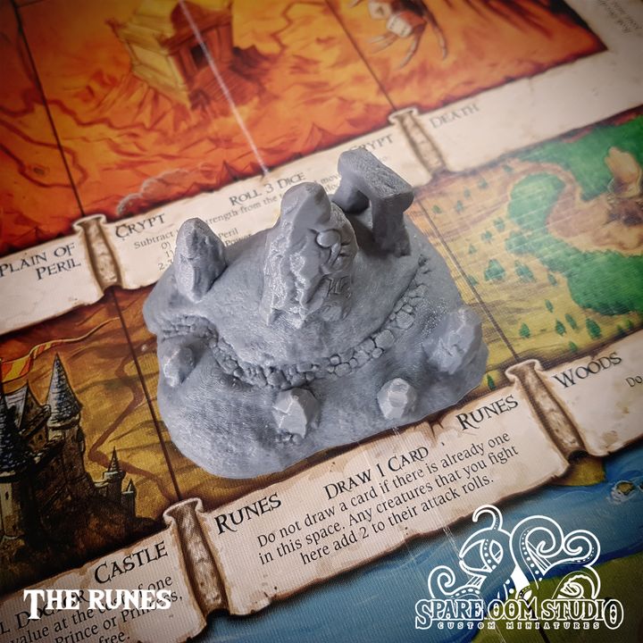 3D Printable The Runes by Leavon Archer