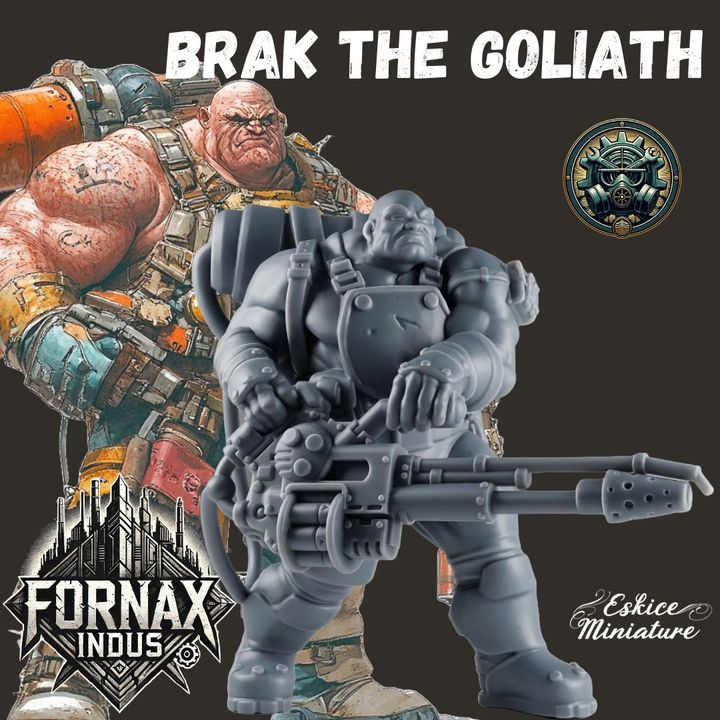 3D Printable Brotherhood of Sewer - Fornax Indus Gang 32mm by Eskice ...