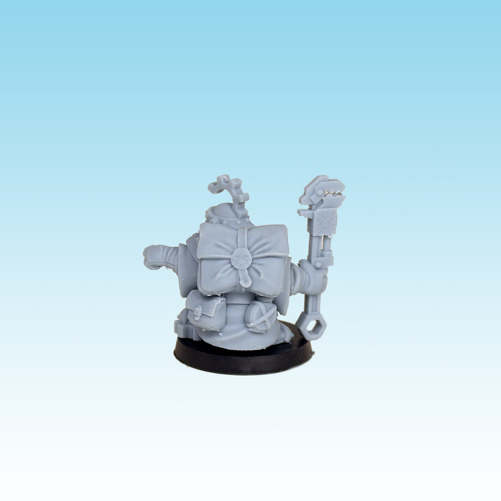 3D Printable Dwarf Engineer 4 by MOMminiatures