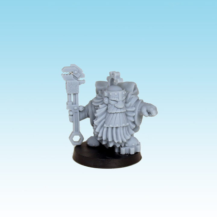 3D Printable Dwarf Engineer 4 by MOMminiatures