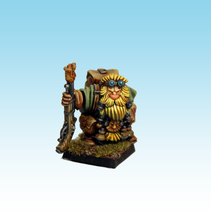 3D Printable Dwarf Engineer by MOMminiatures