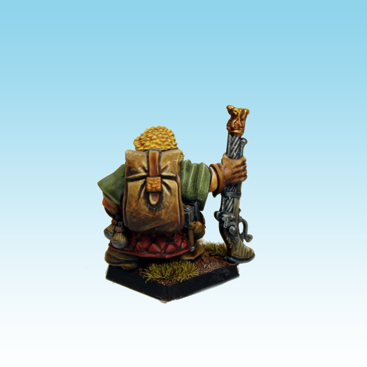 3D Printable Dwarf Engineer by MOMminiatures