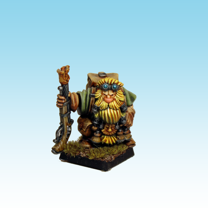 3D Printable Dwarf Engineer by MOMminiatures