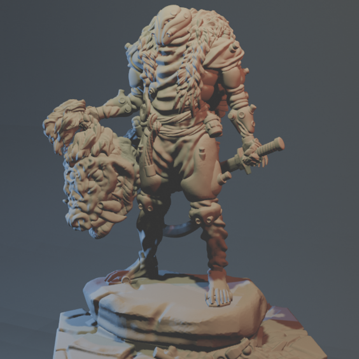 3D Printable LANCER ATLAS by La voie du crane