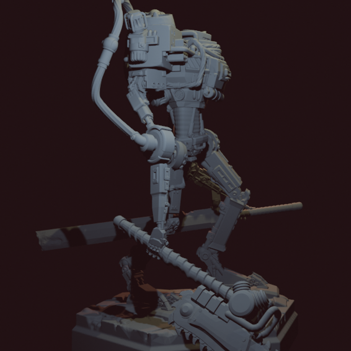 3D Printable LANCER Blackbeard by La voie du crane