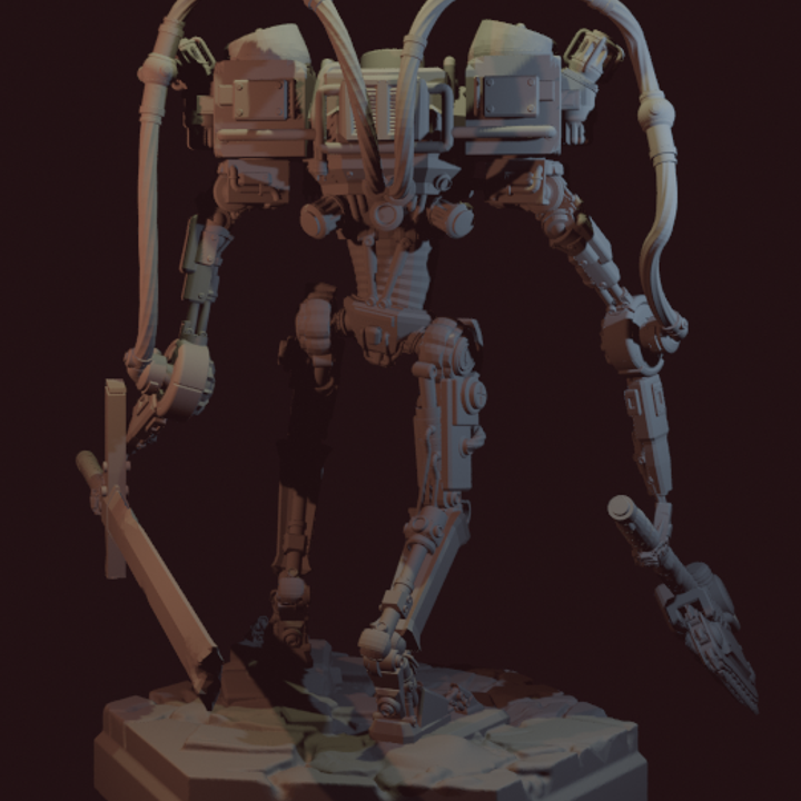 3D Printable LANCER Blackbeard by La voie du crane