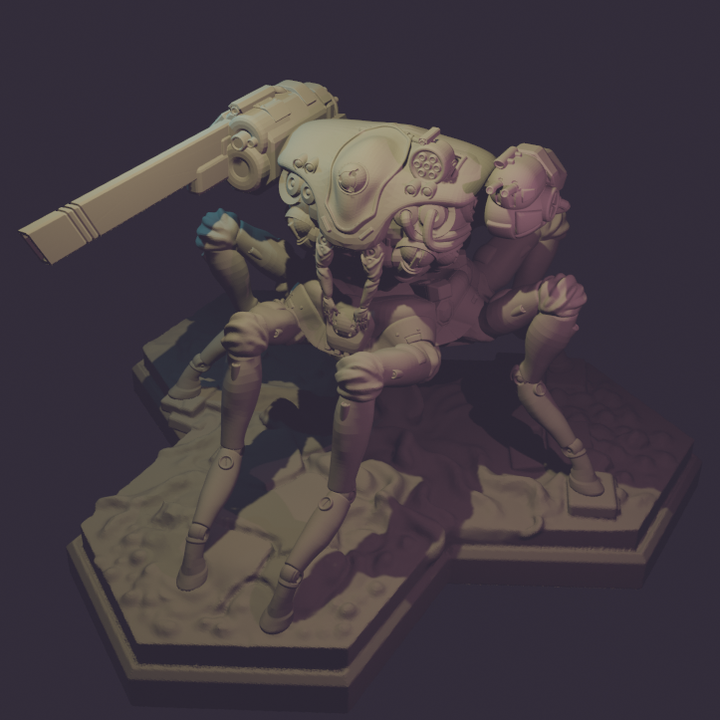 3D Printable LANCER DEATH HEAD by La voie du crane