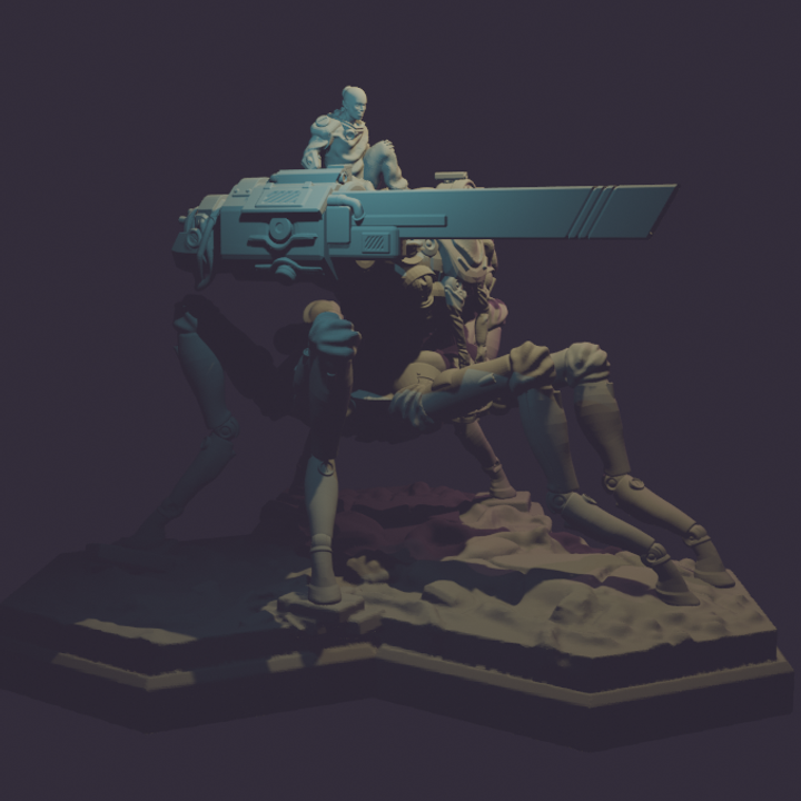 3D Printable LANCER DEATH HEAD by La voie du crane