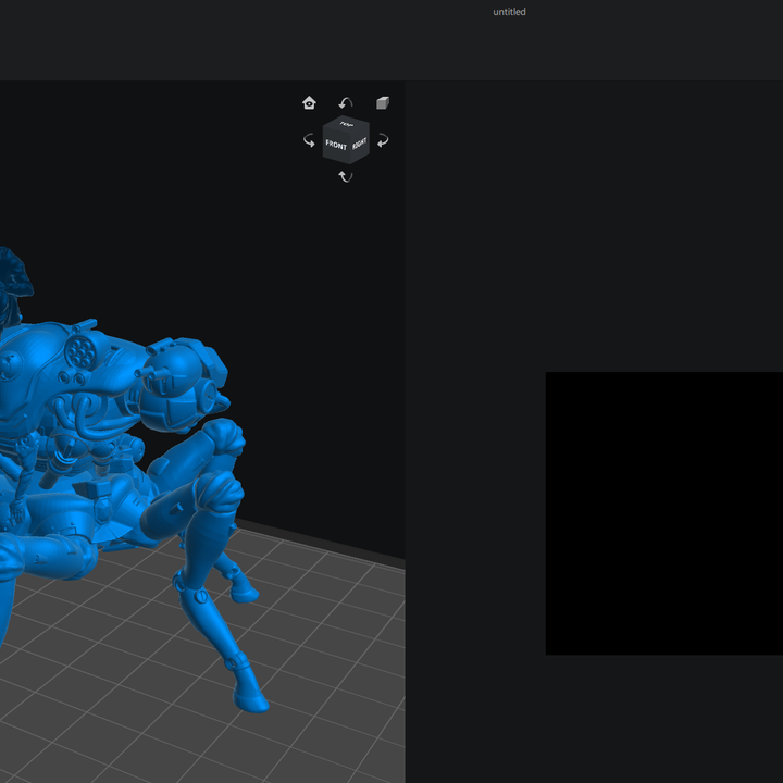 3D Print of LANCER DEATH HEAD by jacobfarrar