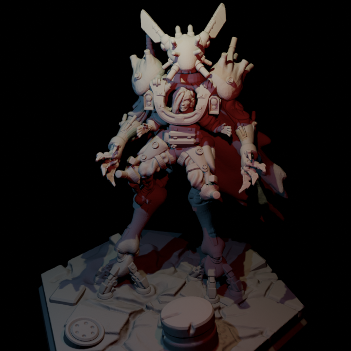 3D Printable LANCER GOBLIN by La voie du crane