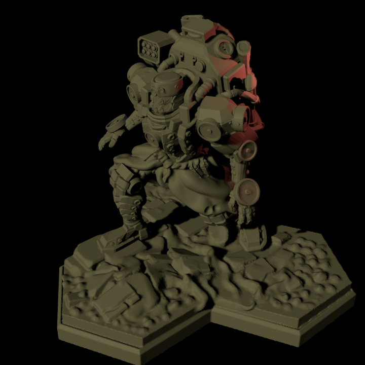 3D Printable LANCER ISKANDER by La voie du crane