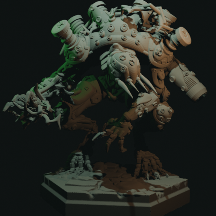 3D Printable Lancer - manticore by La voie du crane