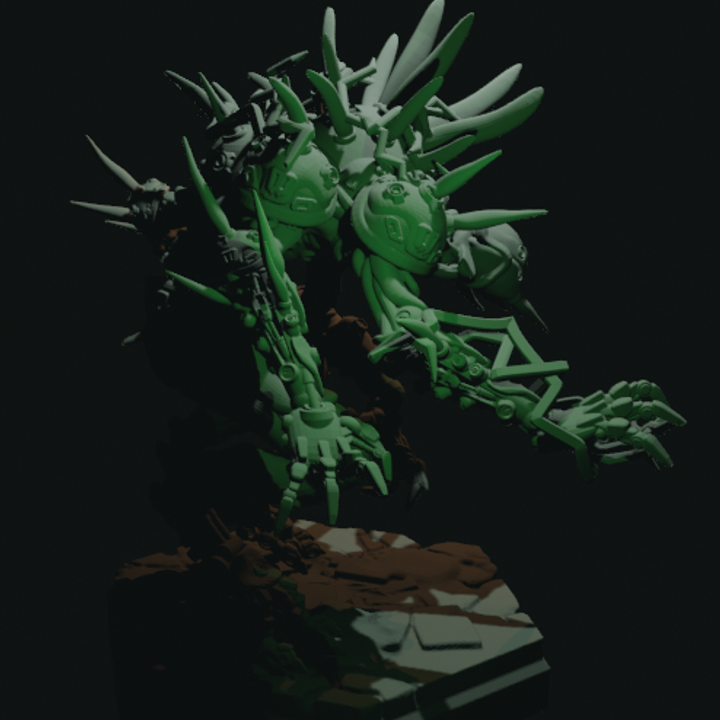 3D Printable Lancer - manticore by La voie du crane