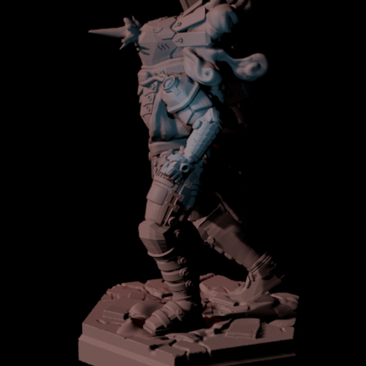 3D Printable LANCER SHERMAN by La voie du crane