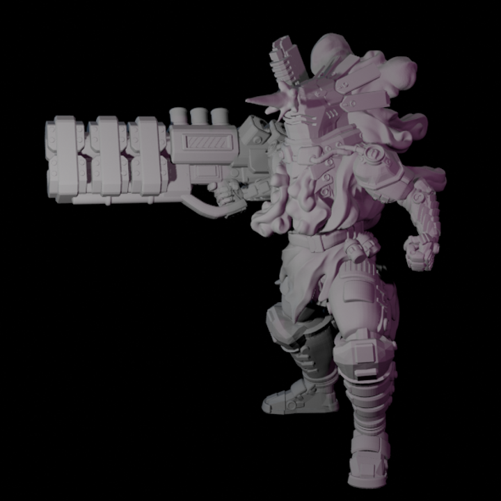 3D Printable LANCER SHERMAN by La voie du crane