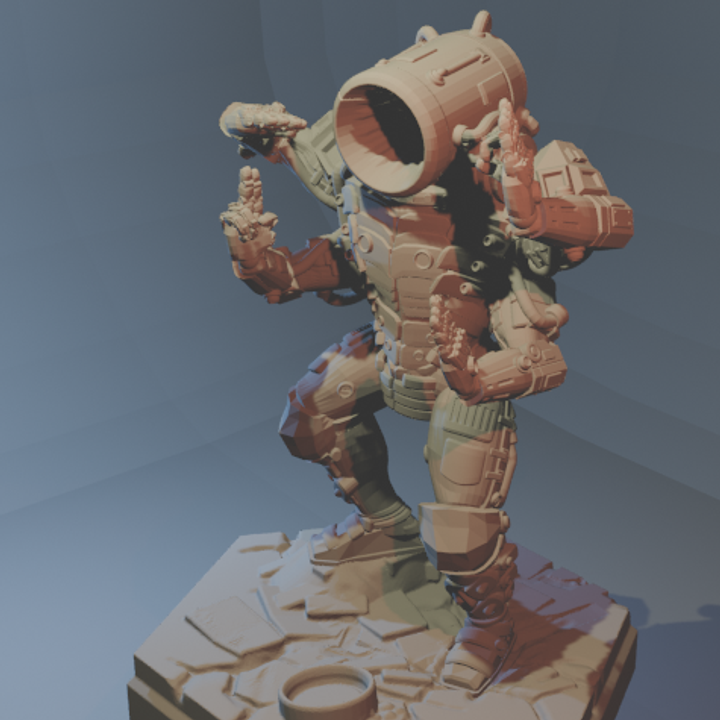 3D Printable LANCER SUNZI by La voie du crane