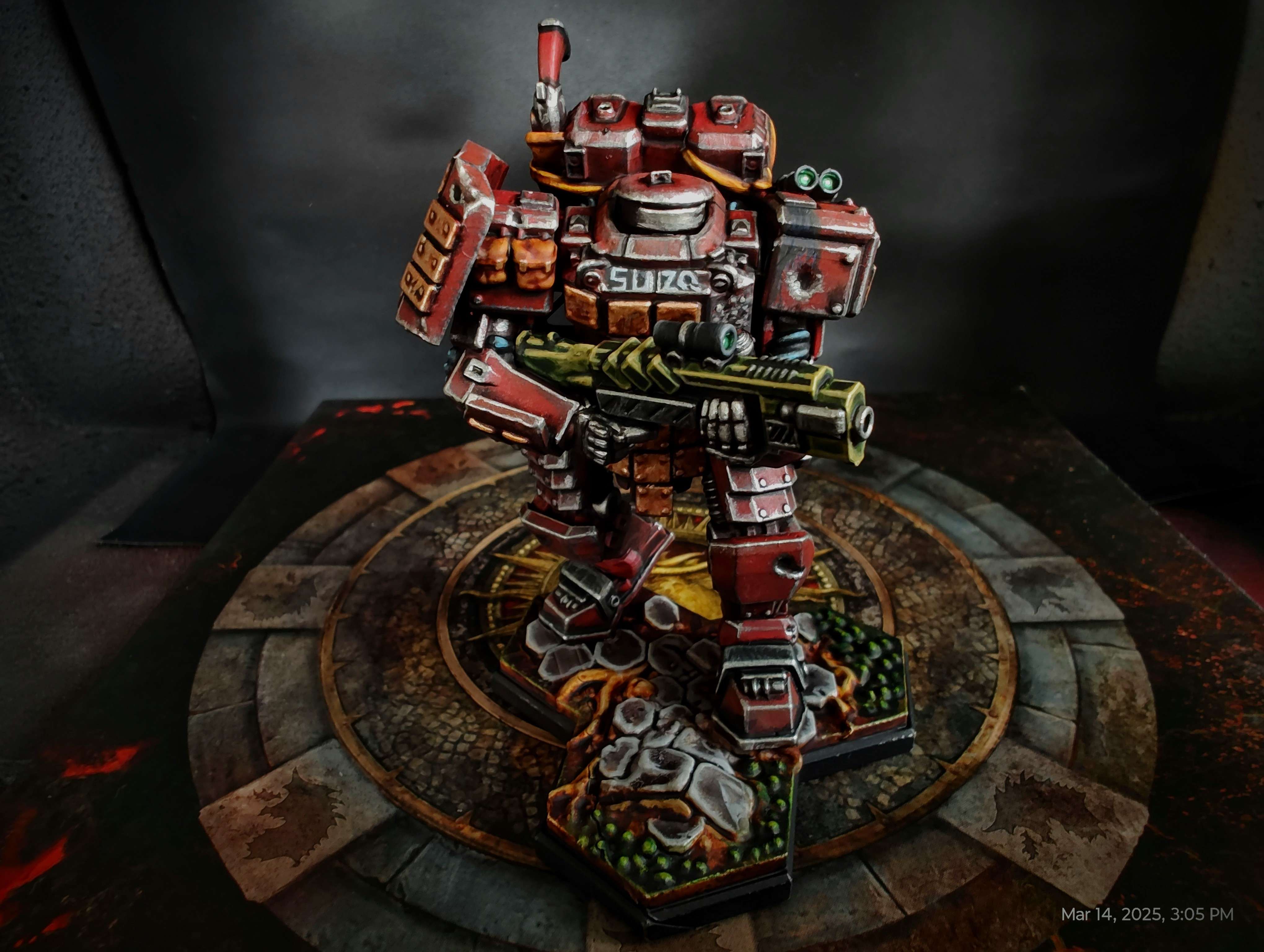 3D Printable LANCER TORTUGA by La voie du crane