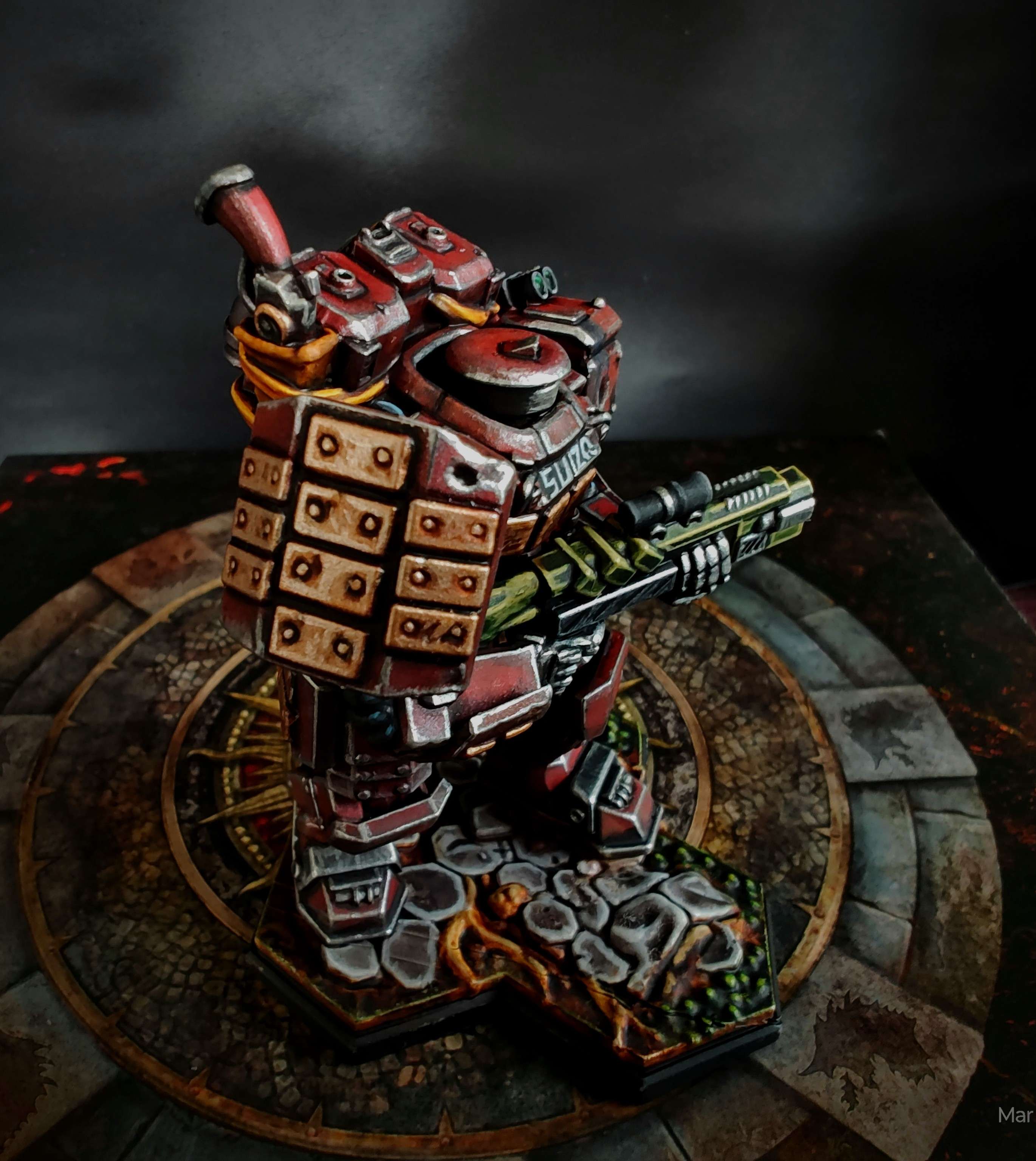 3D Printable LANCER TORTUGA by La voie du crane