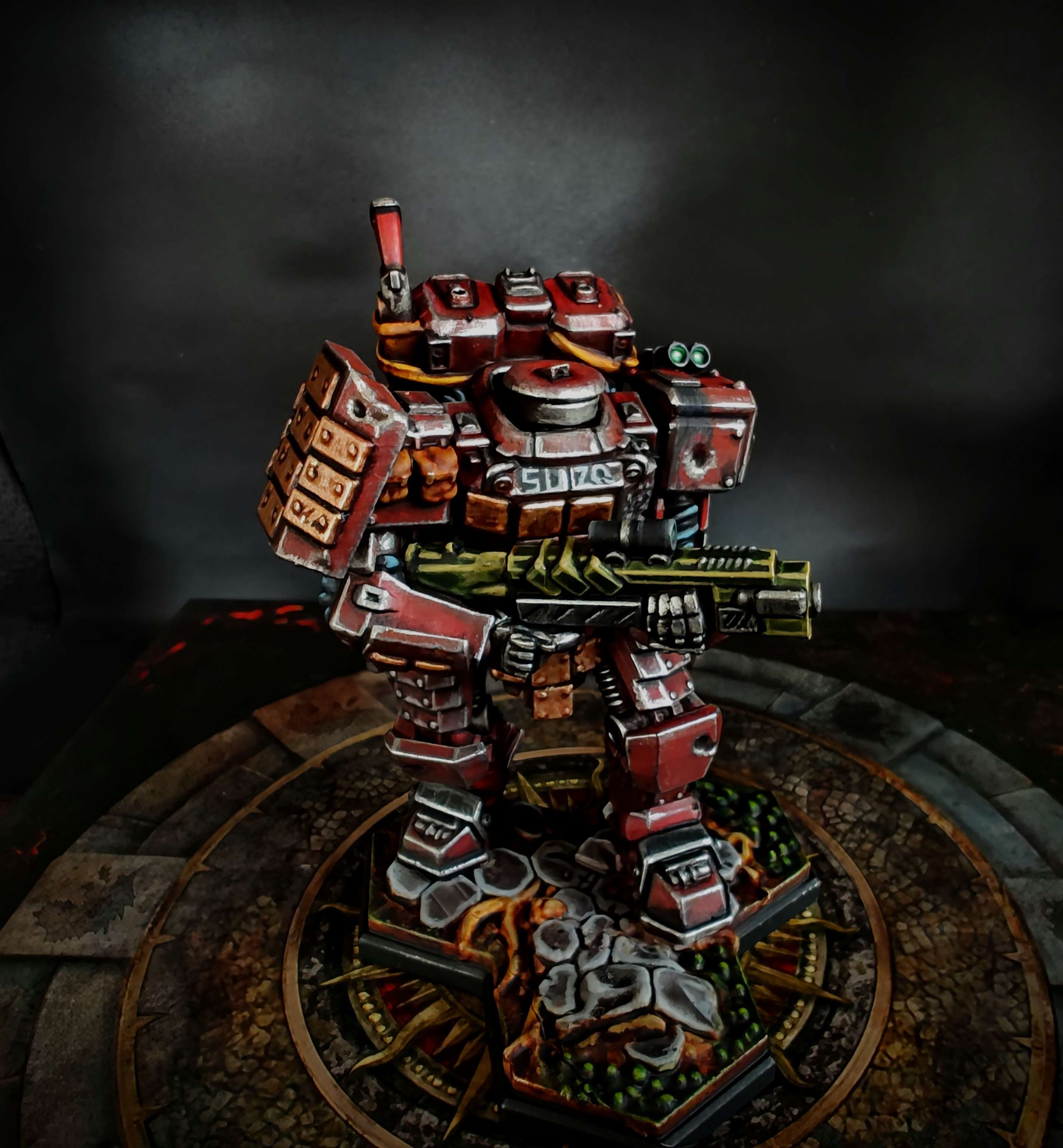 3D Printable LANCER TORTUGA by La voie du crane