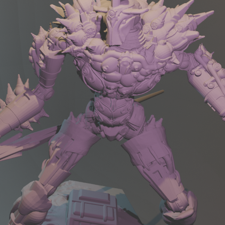 3D Printable LANCER WHITE WITCH by La voie du crane