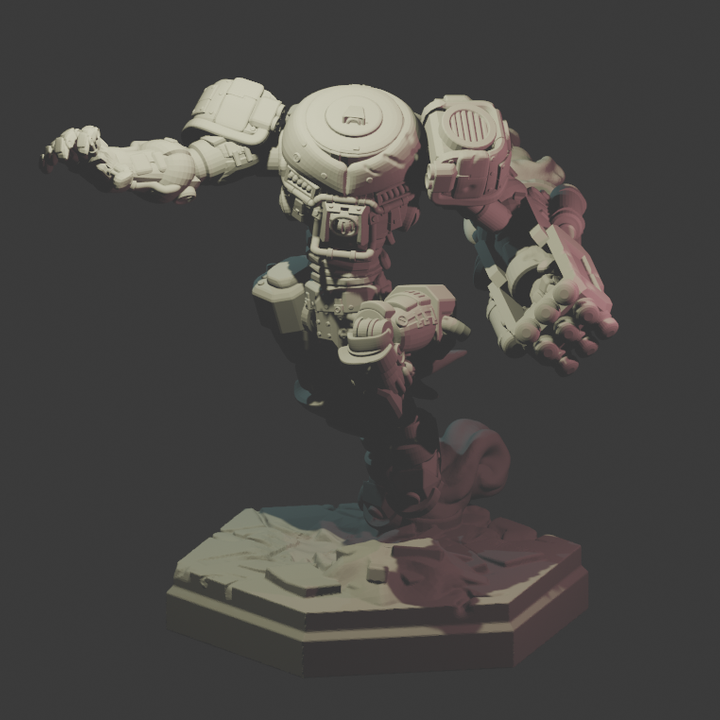 3D Printable LANCER ZHENG by La voie du crane