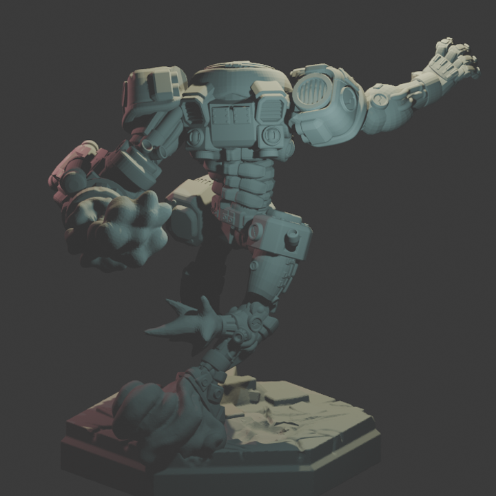 3D Printable LANCER ZHENG by La voie du crane