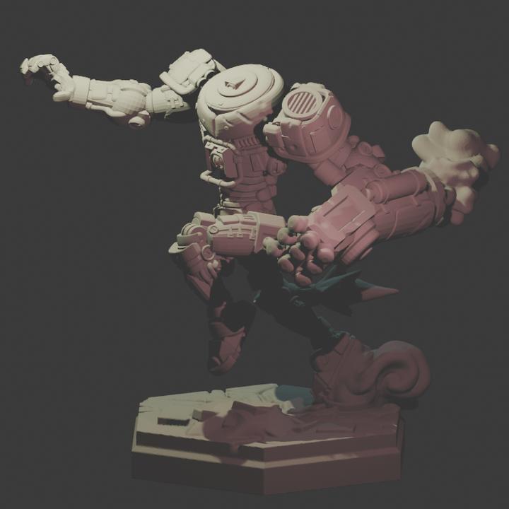3D Printable LANCER ZHENG by La voie du crane