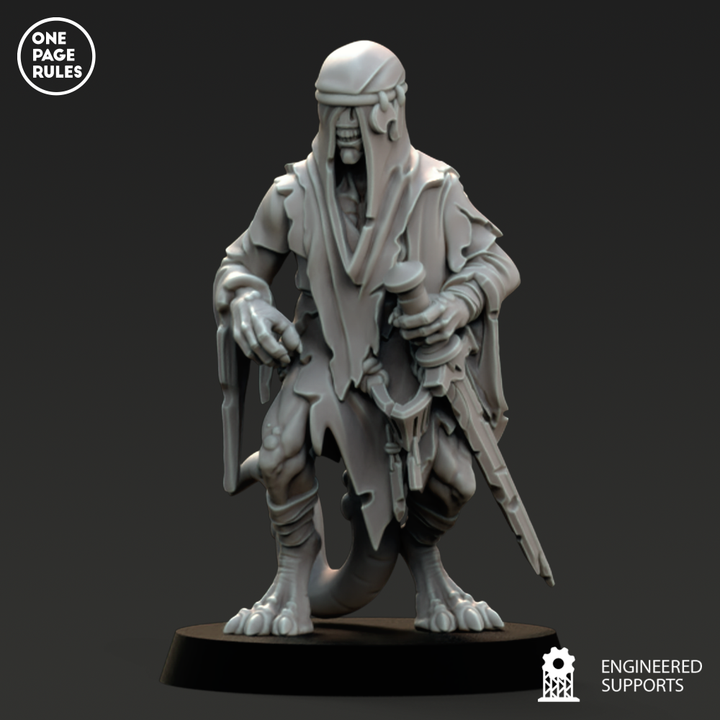 3D Printable Shadow Stalkers - Scourge - Free Preview by One Page Rules
